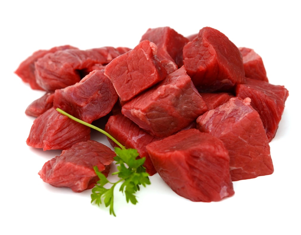Beef DICED Grade 1 (90-95CL) - Simply Meats